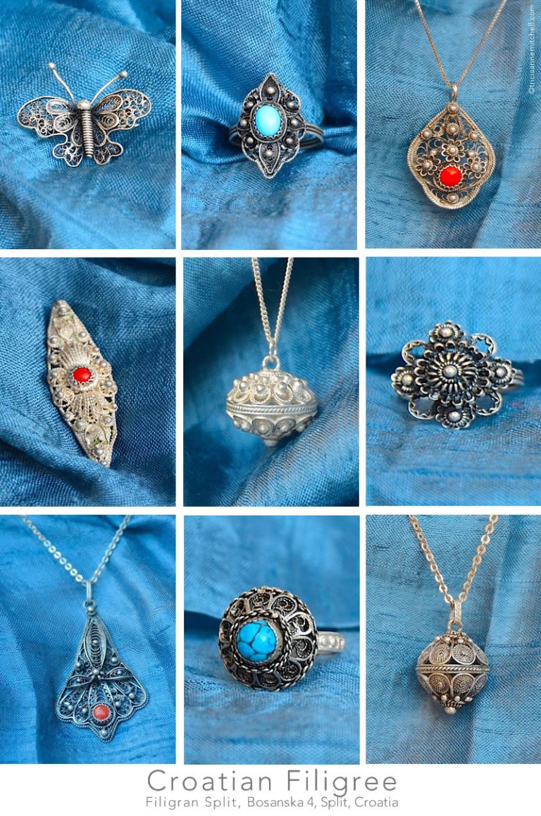 The Art of Making Croatian Filigree Jewelry – Split Croatia – Travels ...