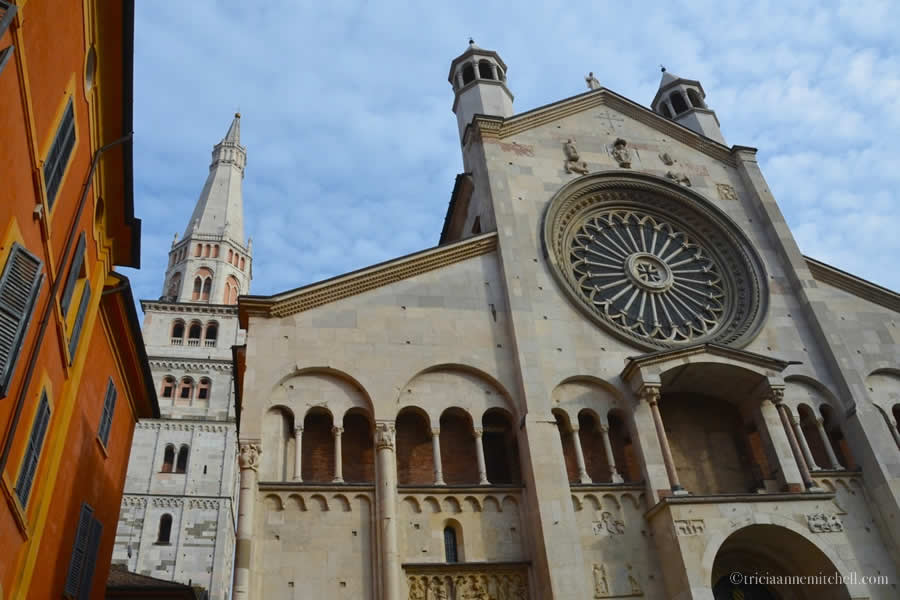 Delving into the Details at the Modena Cathedral in Northern Italy ...