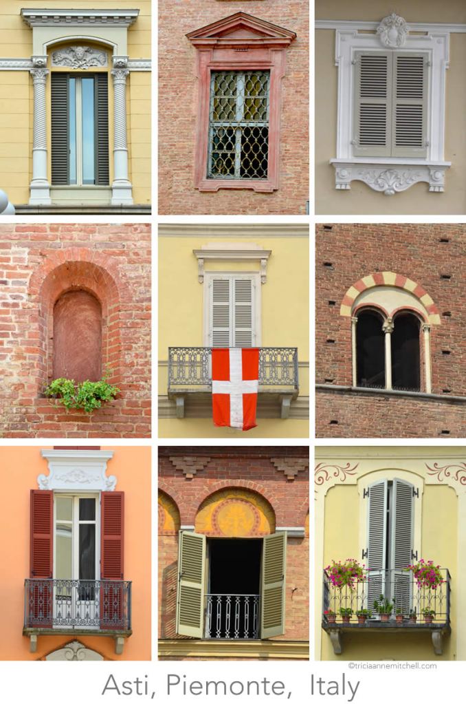 The Windows of Asti, Piemonte, Italy – Travels with Tricia