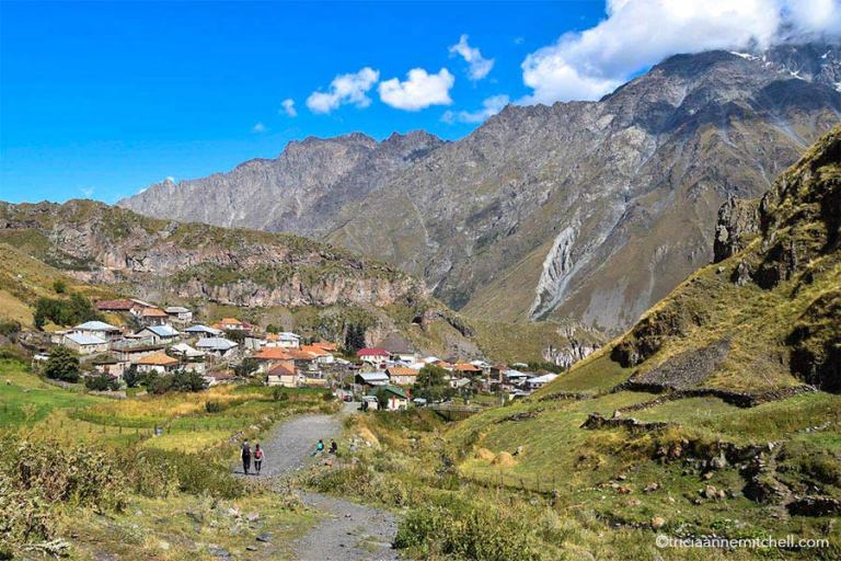 Hiking to Georgia’s Gergeti Trinity Church – Travels with Tricia